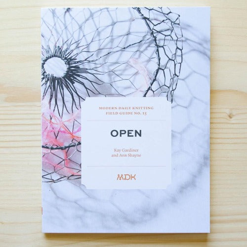 Modern Daily Knitting Field Guide No. 15 Open